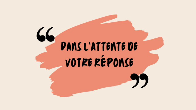 Formule de politesse mail professionnel